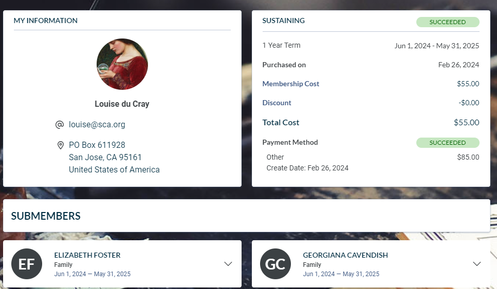 Society for Creative Anachronism